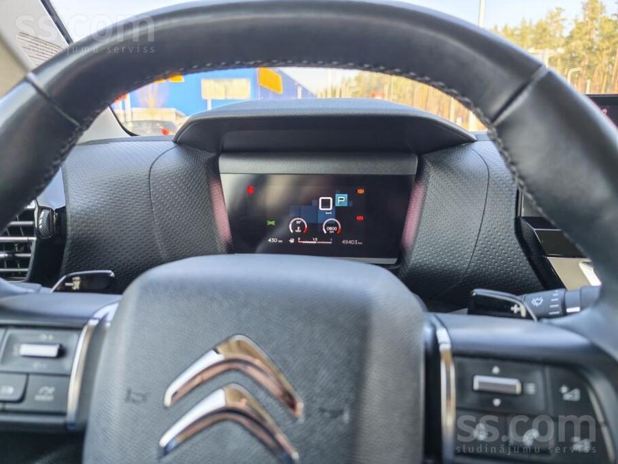 Orange Citroen C4 2022 in Riga, with an engine capacity of 1.50 L and mileage of 50 thousand km for 16200 €, photo 12 on AUTOMOTO.COM.LV