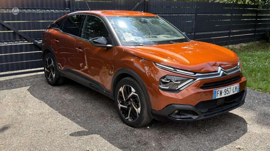 Oranžs Citroen C4 2022 Jonava, ar dzinēja tilpumu 1.20 L un nobraukumu 46 tūkst. km par 9350 €, foto 4 vietnē AUTOMOTO.COM.LV