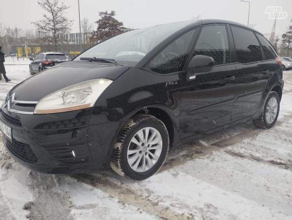 Black Citroen c4-picasso 2008 in Vilnius, with an engine capacity of 1.60 L and mileage of 337 thousand km for 1999 €, photo 1 on AUTOMOTO.COM.LV