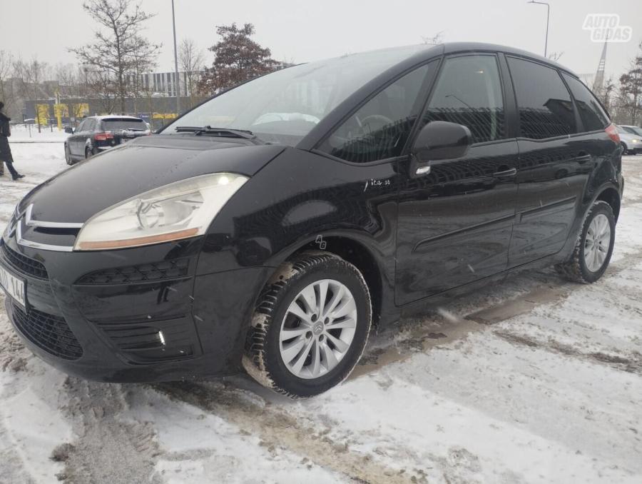 Melns Citroen c4-picasso 2008 Viļņa, ar dzinēja tilpumu 1.60 L un nobraukumu 337 tūkst. km par 1999 €, foto 1 vietnē AUTOMOTO.COM.LV
