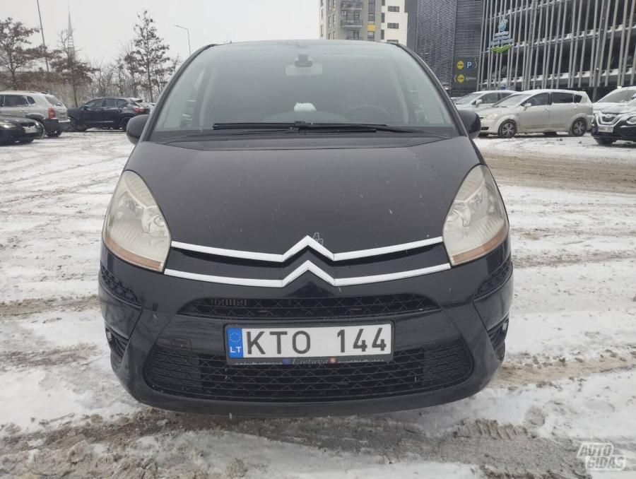 Melns Citroen c4-picasso 2008 Viļņa, ar dzinēja tilpumu 1.60 L un nobraukumu 337 tūkst. km par 1999 €, foto 5 vietnē AUTOMOTO.COM.LV