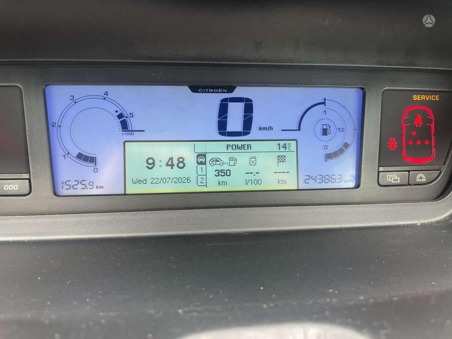 Black Citroen c4-picasso 2009 in Trakai, with an engine capacity of 1.56 L and mileage of 244 thousand km for 1850 €, photo 1 on AUTOMOTO.COM.LV