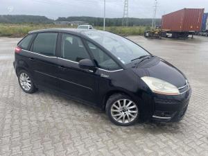 Black Citroen c4-picasso 2009 in Trakai, with an engine capacity of 1.56 L and mileage of 244 thousand km for 1850 €, photo 9 on AUTOMOTO.COM.LV