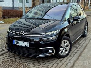 Black Citroen c4-picasso 2017 in Riga, with an engine capacity of 1.60 L and mileage of 167 thousand km for 8900 €, photo  on AUTOMOTO.COM.LV
