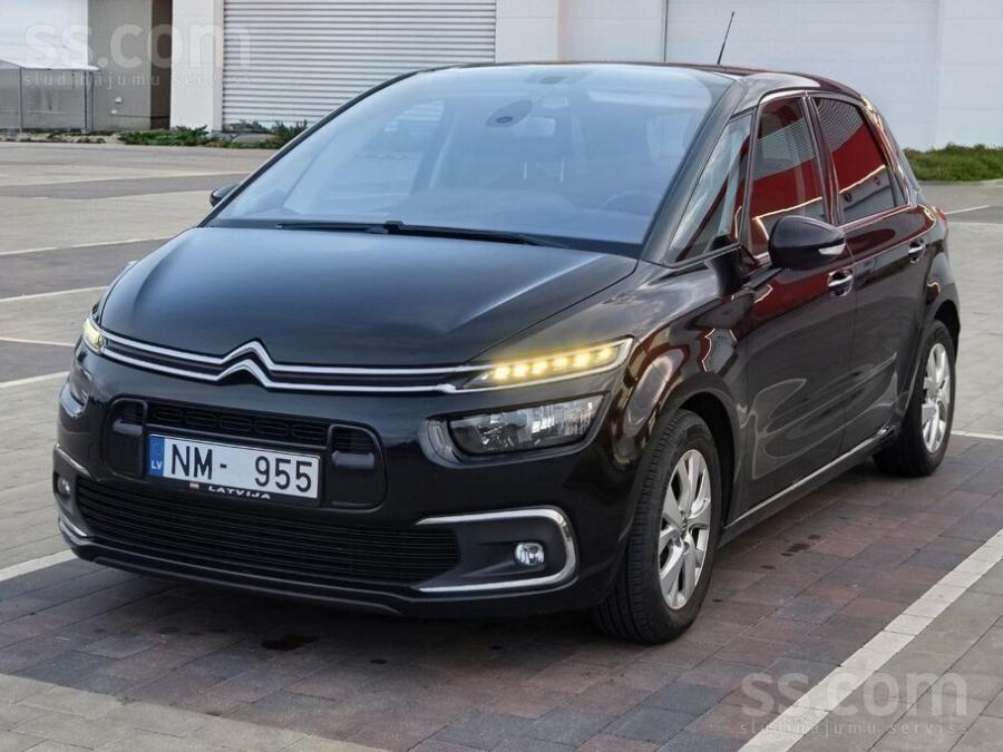Melns Citroen c4-picasso 2017 Rīga, ar dzinēja tilpumu 1.60 L un nobraukumu 167 tūkst. km par 8900 €, foto 4 vietnē AUTOMOTO.COM.LV