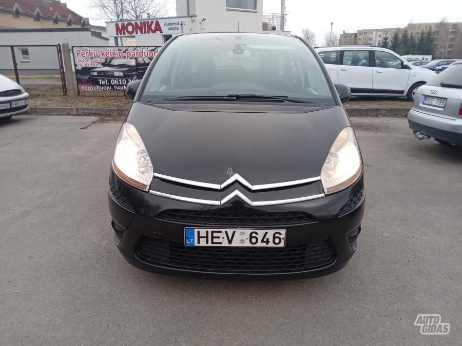 Melns Citroen c4-picasso 2008 Šauļi, ar dzinēja tilpumu 1.60 L un nobraukumu 260 tūkst. km par 1650 €, foto 1 vietnē AUTOMOTO.COM.LV