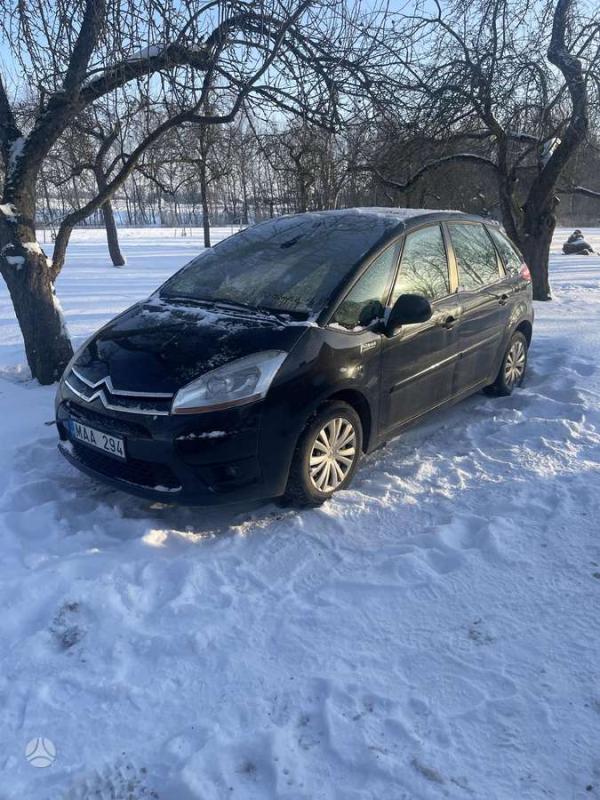 Melns Citroen c4-picasso 2010 Ukmergė, ar dzinēja tilpumu 1.56 L un nobraukumu 306 tūkst. km par 420 €, foto 1 vietnē AUTOMOTO.COM.LV