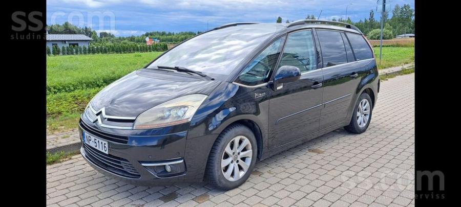 Melns Citroen c4-picasso 2010 Rīga, ar dzinēja tilpumu 2.00 L un nobraukumu 0 tūkst. km par 3450 €, foto 1 vietnē AUTOMOTO.COM.LV