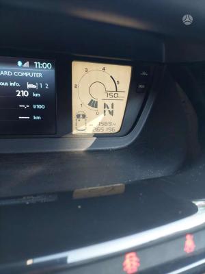 Black Citroen c4-picasso 2010 in Vilnius, with an engine capacity of 1.56 L and mileage of 265 thousand km for 1500 €, photo 7 on AUTOMOTO.COM.LV