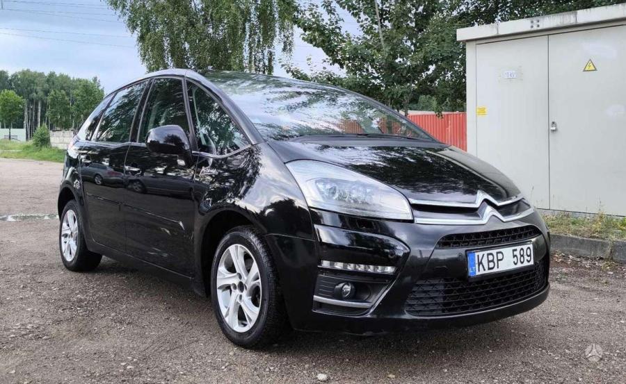 Black Citroen c4-picasso 2011 in Kaunas, with an engine capacity of 1.56 L and mileage of 312 thousand km for 1980 €, photo 6 on AUTOMOTO.COM.LV