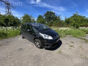 Black Citroen c4-picasso 2012 in Riga, with an engine capacity of 1.60 L and mileage of 0 thousand km for 1750 €, photo  on AUTOMOTO.COM.LV