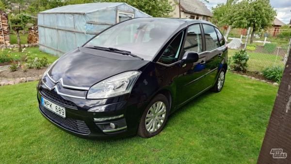 Melns Citroen c4-picasso 2012 Alīta, ar dzinēja tilpumu 1.60 L un nobraukumu 270 tūkst. km par 2400 €, foto 1 vietnē AUTOMOTO.COM.LV