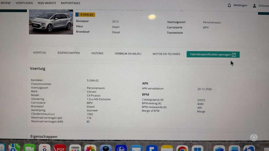 Melns Citroen c4-picasso 2013 Kauņa, ar dzinēja tilpumu 1.60 L un nobraukumu 280 tūkst. km par 4700 €, foto 18 vietnē AUTOMOTO.COM.LV