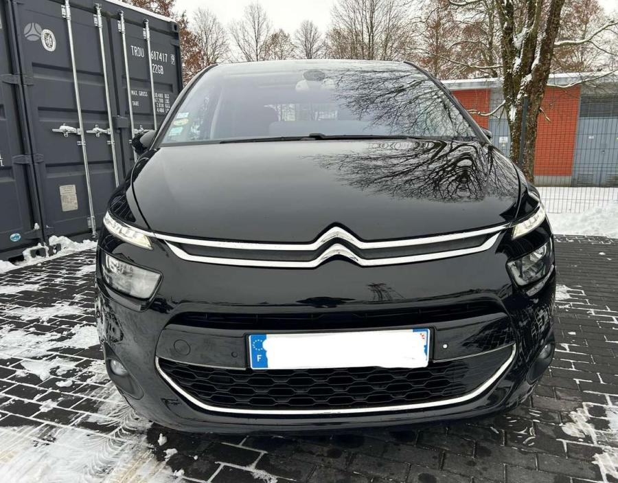 Melns Citroen c4-picasso 2014 Tauragė, ar dzinēja tilpumu 1.56 L un nobraukumu 219 tūkst. km par 5400 €, foto 2 vietnē AUTOMOTO.COM.LV