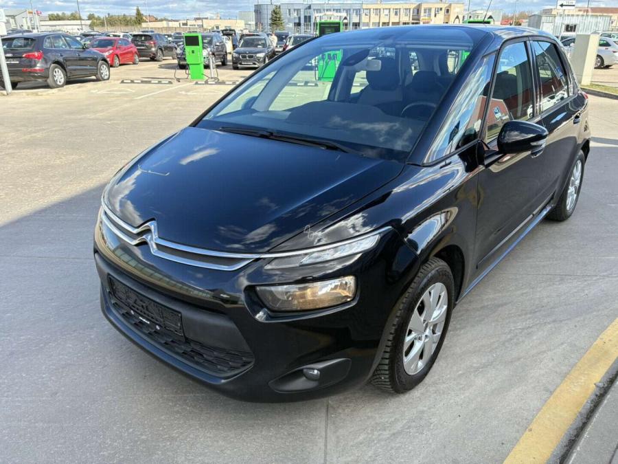 Black Citroen c4-picasso 2014 in Siauliai, with an engine capacity of 1.60 L and mileage of 303 thousand km for 4450 €, photo 1 on AUTOMOTO.COM.LV