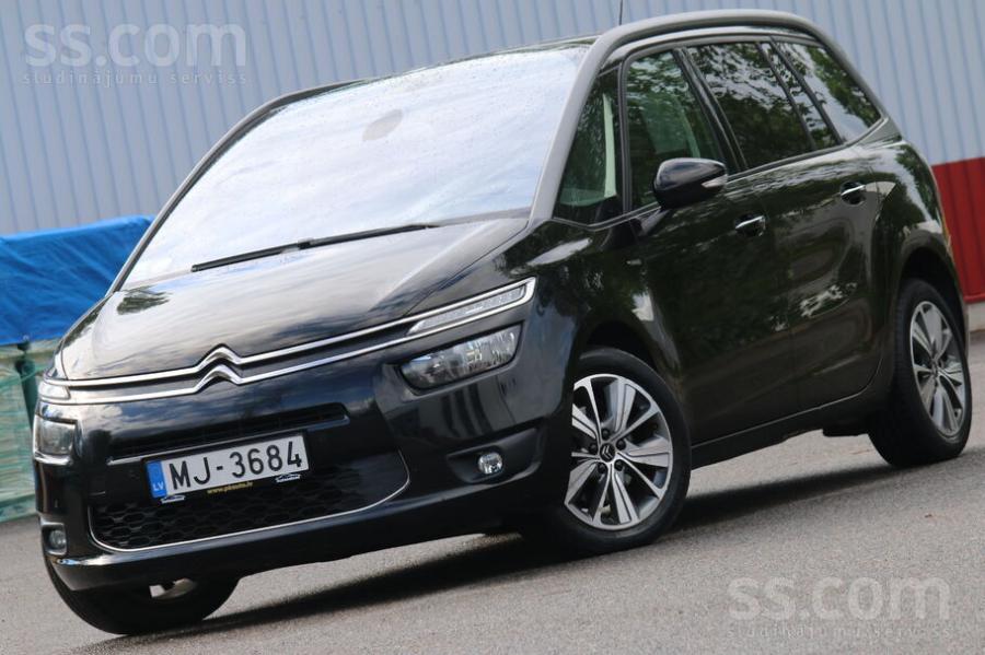 Melns Citroen c4-picasso 2014 Rīga, ar dzinēja tilpumu 2.00 L un nobraukumu 0 tūkst. km par 6490 €, foto 1 vietnē AUTOMOTO.COM.LV