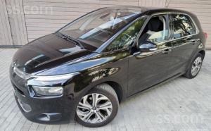 Black Citroen c4-picasso 2014 in Daugavpils, with an engine capacity of 1.60 L and mileage of 259 thousand km for 6500 €, photo  on AUTOMOTO.COM.LV
