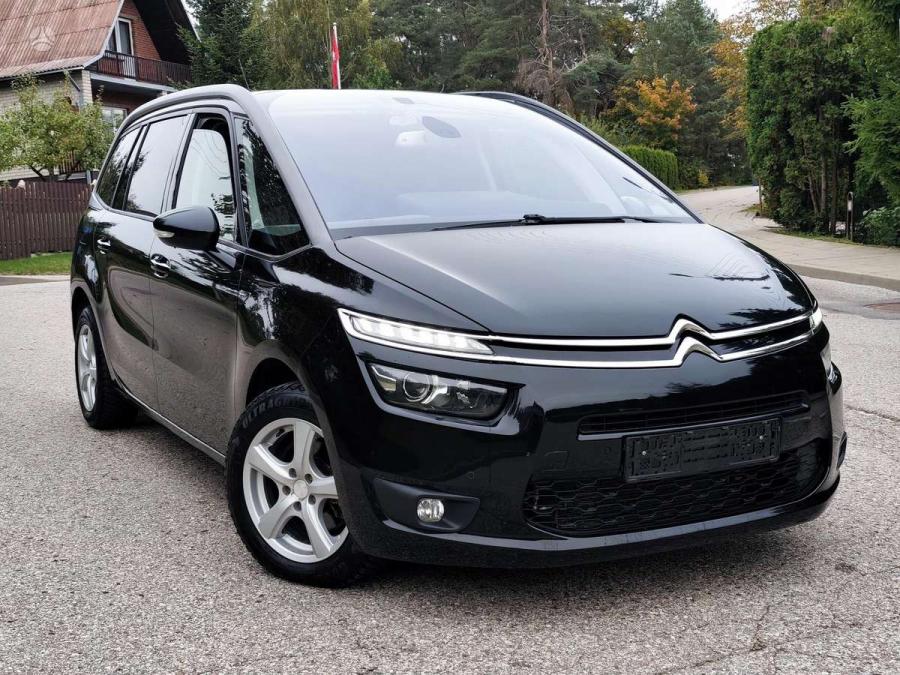 Melns Citroen c4-picasso 2014 Anykščiai, ar dzinēja tilpumu 2.00 L un nobraukumu 160 tūkst. km par 7999 €, foto 1 vietnē AUTOMOTO.COM.LV