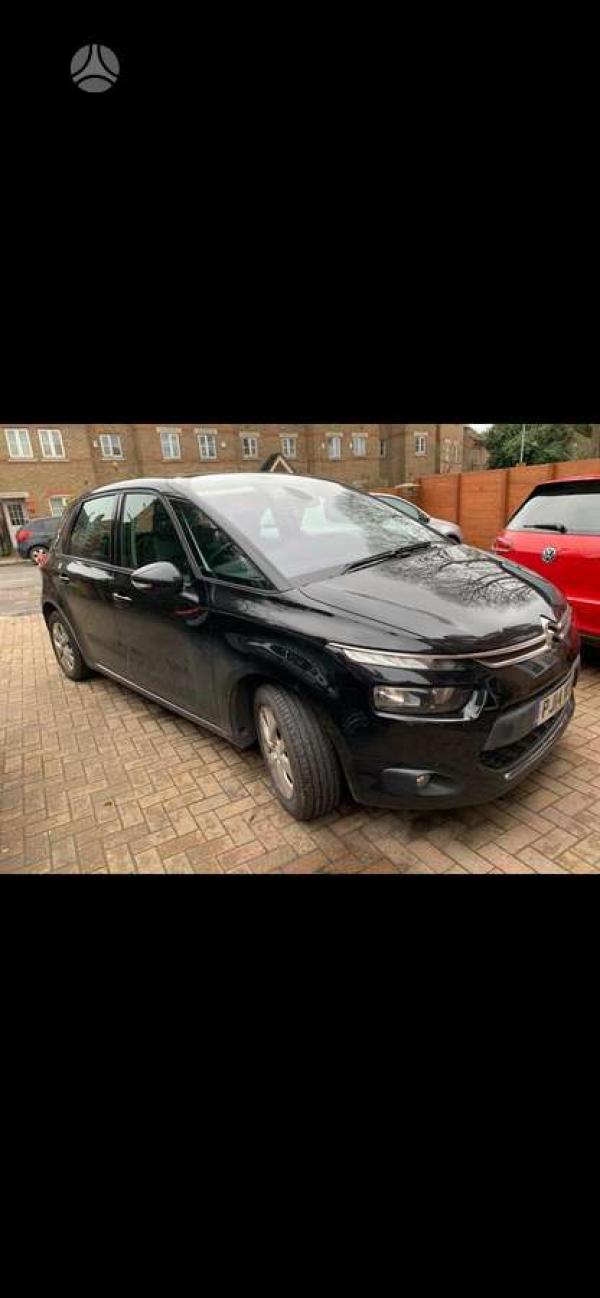 Melns Citroen c4-picasso 2014 Kauņa, ar dzinēja tilpumu 1.56 L un nobraukumu 120 tūkst. km par 1900 €, foto 1 vietnē AUTOMOTO.COM.LV