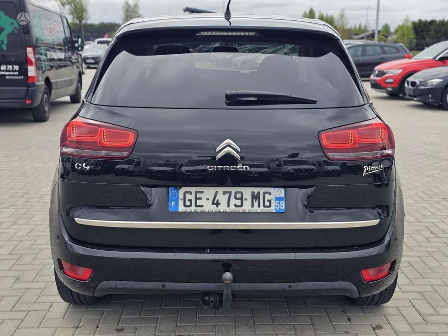 Black Citroen c4-picasso 2014 in Taurage, with an engine capacity of 1.56 L and mileage of 171 thousand km for 5200 €, photo 6 on AUTOMOTO.COM.LV