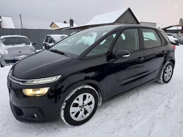 Black Citroen c4-picasso 2016 in Taurage, with an engine capacity of 1.56 L and mileage of 250 thousand km for 5100 €, photo 1 on AUTOMOTO.COM.LV