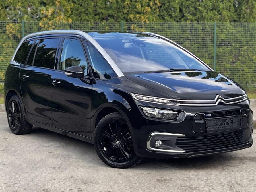 Melns Citroen c4-picasso 2017 Jelgava, ar dzinēja tilpumu 1.20 L un nobraukumu 127 tūkst. km par 7590 €, foto 4 vietnē AUTOMOTO.COM.LV