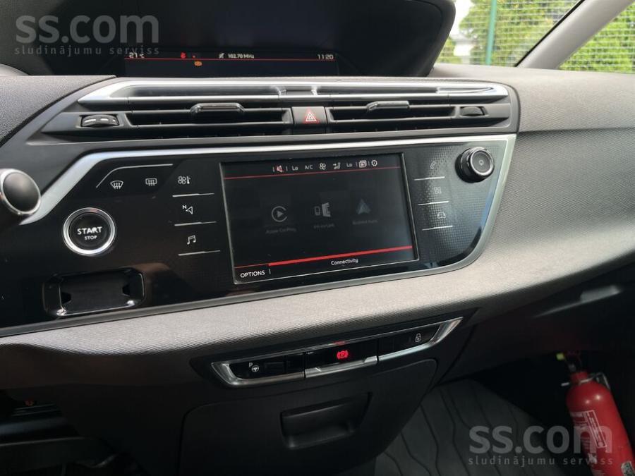 Melns Citroen c4-picasso 2017 Jelgava, ar dzinēja tilpumu 1.20 L un nobraukumu 127 tūkst. km par 7590 €, foto 25 vietnē AUTOMOTO.COM.LV