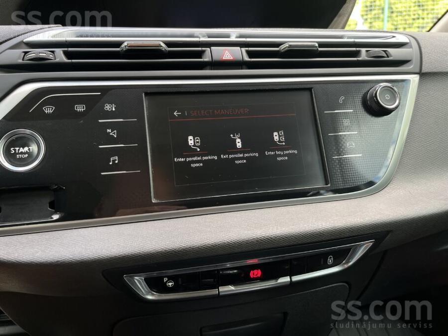 Melns Citroen c4-picasso 2017 Jelgava, ar dzinēja tilpumu 1.20 L un nobraukumu 127 tūkst. km par 7590 €, foto 29 vietnē AUTOMOTO.COM.LV