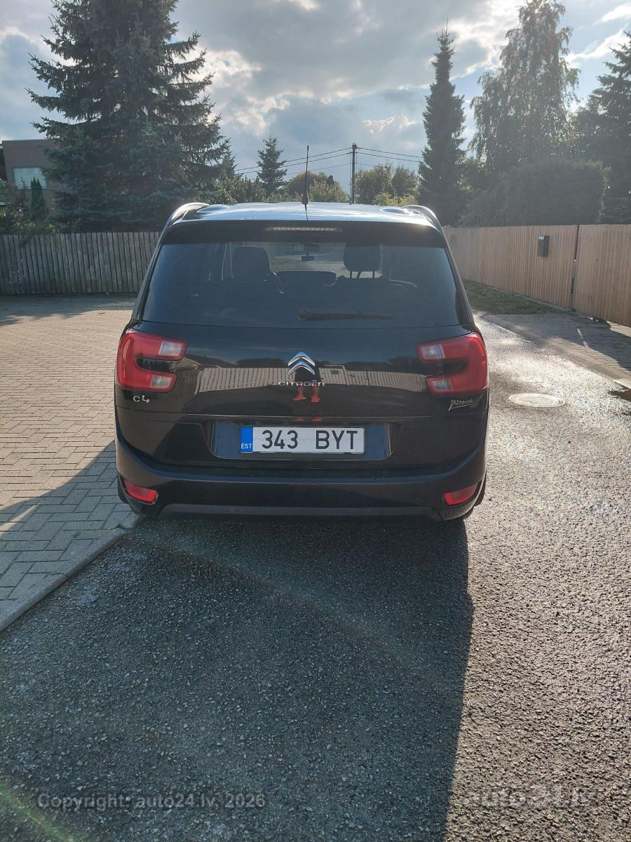 Melns Citroen c4-picasso 2014 Tallina, ar dzinēja tilpumu 1.60 L un nobraukumu 258 tūkst. km par 4000 €, foto 7 vietnē AUTOMOTO.COM.LV
