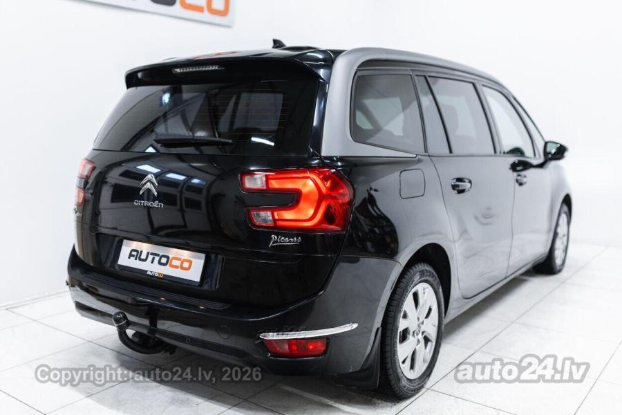 Black Citroen c4-picasso 2016 in Tallinn, with an engine capacity of 1.60 L and mileage of 215 thousand km for 6999 €, photo 7 on AUTOMOTO.COM.LV