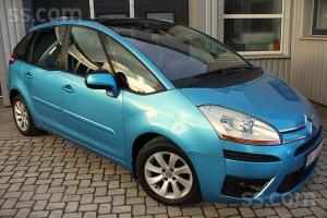 Blue Citroen c4-picasso 2007 in Riga, with an engine capacity of 1.60 L and mileage of 0 thousand km for 1895 €, photo 36 on AUTOMOTO.COM.LV