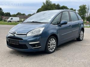 Zils Citroen c4-picasso 2010 Liepāja, ar dzinēja tilpumu 1.60 L un nobraukumu 258 tūkst. km par 3700 €, foto  vietnē AUTOMOTO.COM.LV