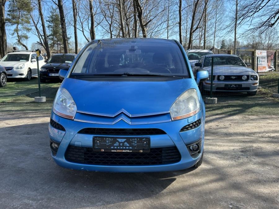 Blue Citroen c4-picasso 2007 in Riga, with an engine capacity of 1.60 L and mileage of 215 thousand km for 2990 €, photo 4 on AUTOMOTO.COM.LV