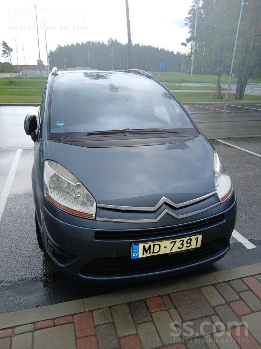 Zils Citroen c4-picasso 2007 Rīga, ar dzinēja tilpumu 2.00 L un nobraukumu 350 tūkst. km par 1500 €, foto 1 vietnē AUTOMOTO.COM.LV