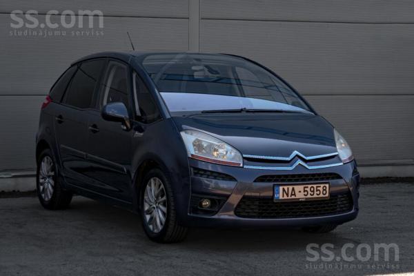Blue Citroen c4-picasso 2008 in Riga, with an engine capacity of 1.60 L and mileage of 0 thousand km for 3952 €, photo 3 on AUTOMOTO.COM.LV