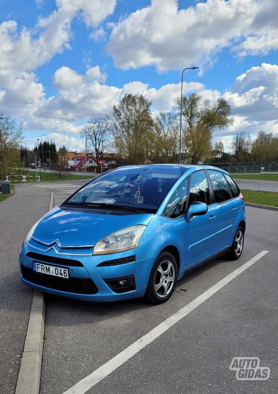 Zils Citroen c4-picasso 2008 Panevēža, ar dzinēja tilpumu 1.60 L un nobraukumu 188 tūkst. km par 1450 €, foto 1 vietnē AUTOMOTO.COM.LV