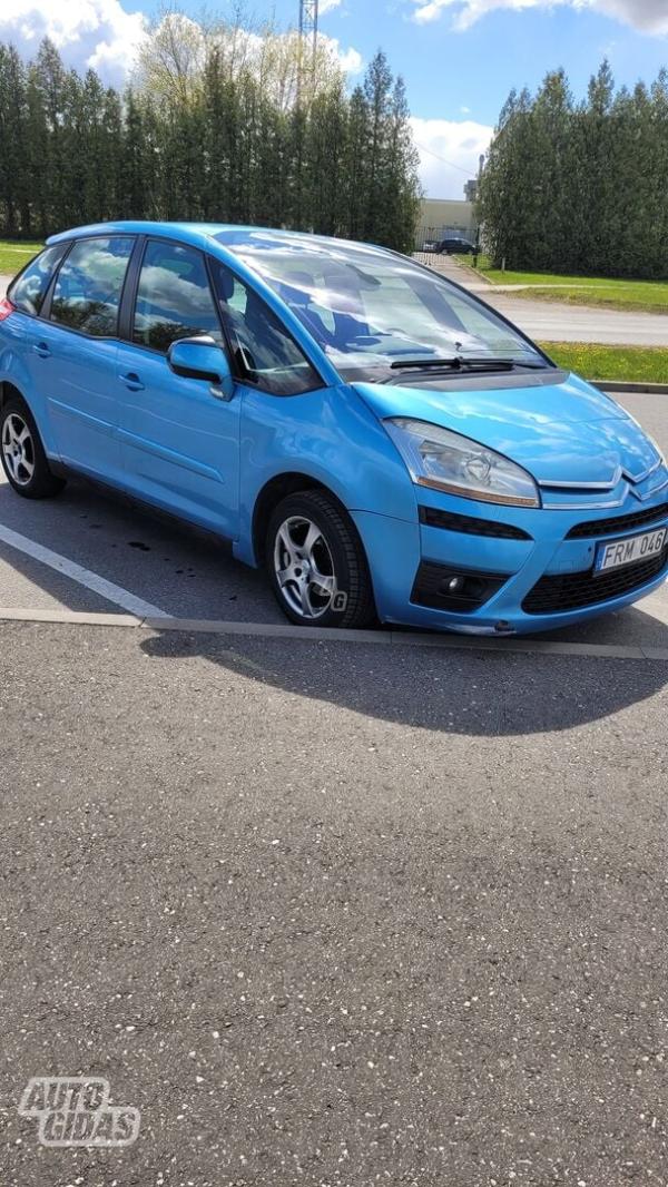 Blue Citroen c4-picasso 2008 in Panevezys, with an engine capacity of 1.60 L and mileage of 188 thousand km for 1450 €, photo 2 on AUTOMOTO.COM.LV