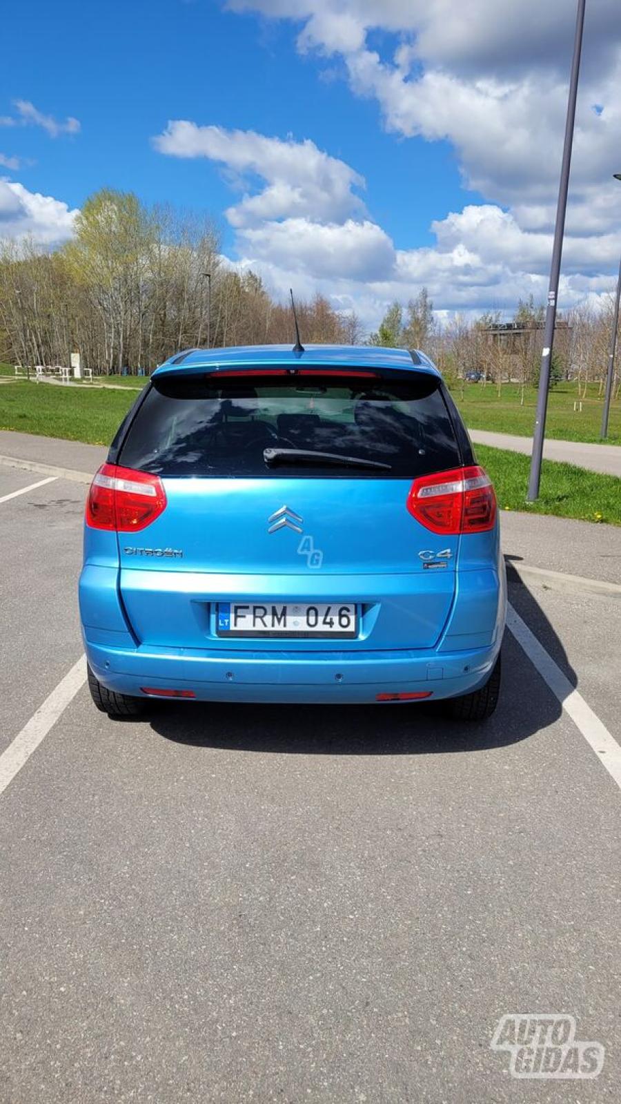 Zils Citroen c4-picasso 2008 Panevēža, ar dzinēja tilpumu 1.60 L un nobraukumu 188 tūkst. km par 1450 €, foto 4 vietnē AUTOMOTO.COM.LV