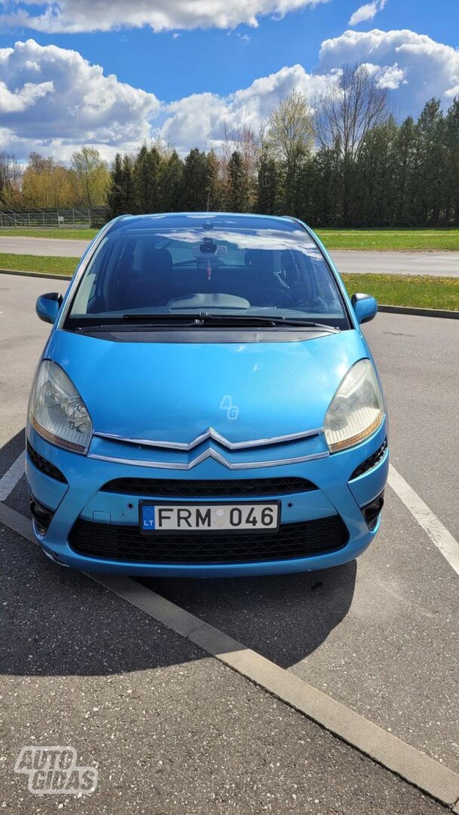 Zils Citroen c4-picasso 2008 Panevēža, ar dzinēja tilpumu 1.60 L un nobraukumu 188 tūkst. km par 1450 €, foto 5 vietnē AUTOMOTO.COM.LV
