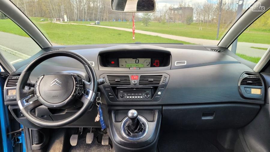 Zils Citroen c4-picasso 2008 Panevēža, ar dzinēja tilpumu 1.60 L un nobraukumu 188 tūkst. km par 1450 €, foto 10 vietnē AUTOMOTO.COM.LV