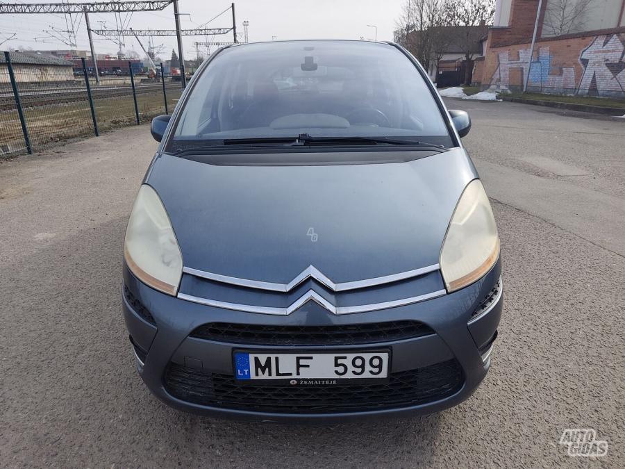 Blue Citroen c4-picasso 2008 in Siauliai, with an engine capacity of 1.60 L and mileage of 244 thousand km for 990 €, photo 3 on AUTOMOTO.COM.LV