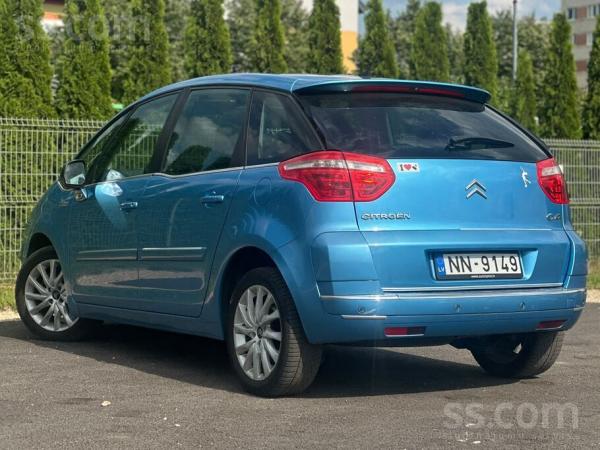 Blue Citroen c4-picasso 2008 in Jelgava, with an engine capacity of 1.60 L and mileage of 0 thousand km for 2990 €, photo 6 on AUTOMOTO.COM.LV