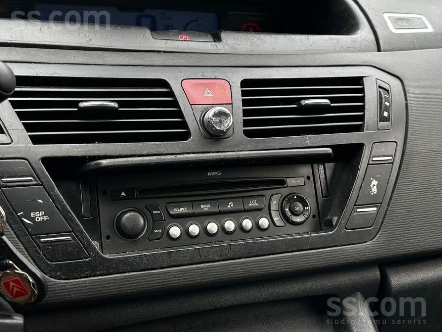Blue Citroen c4-picasso 2008 in Jelgava, with an engine capacity of 1.60 L and mileage of 0 thousand km for 2990 €, photo 18 on AUTOMOTO.COM.LV