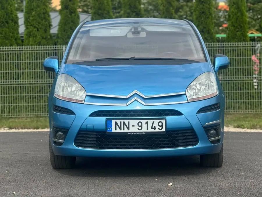 Blue Citroen c4-picasso 2008 in Jelgava, with an engine capacity of 1.60 L and mileage of 253 thousand km for 2990 €, photo 3 on AUTOMOTO.COM.LV