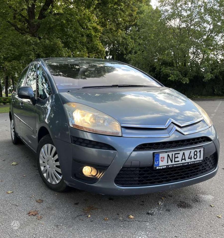 Zils Citroen c4-picasso 2009 Tauragė, ar dzinēja tilpumu 1.56 L un nobraukumu 314 tūkst. km par 1080 €, foto 4 vietnē AUTOMOTO.COM.LV