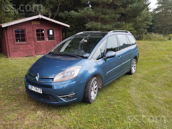 Citroen c4-picasso 2010 Rīga vietnē Zils Citroen c4-picasso 2010 Rīga, ar dzinēja tilpumu 2.00 L un nobraukumu 236 tūkst. km par 3500 €, foto 4 vietnē AUTOMOTO.COM.LV