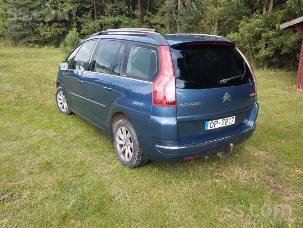 Citroen c4-picasso 2010 Rīga vietnē Zils Citroen c4-picasso 2010 Rīga, ar dzinēja tilpumu 2.00 L un nobraukumu 236 tūkst. km par 3500 €, foto 6 vietnē AUTOMOTO.COM.LV