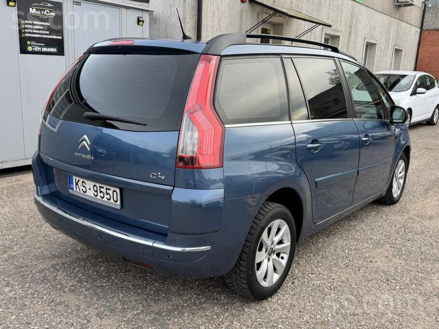 Zils Citroen c4-picasso 2010 Daugavpils, ar dzinēja tilpumu 1.60 L un nobraukumu 0 tūkst. km par 3350 €, foto 7 vietnē AUTOMOTO.COM.LV