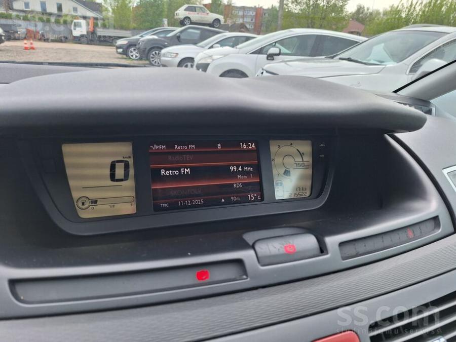 Zils Citroen c4-picasso 2011 Daugavpils, ar dzinēja tilpumu 1.60 L un nobraukumu 0 tūkst. km par 4450 €, foto 13 vietnē AUTOMOTO.COM.LV