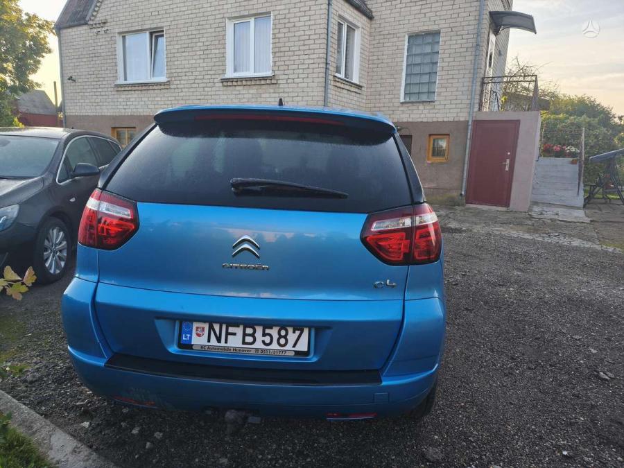 Zils Citroen c4-picasso 2011 Pakruojis, ar dzinēja tilpumu 1.56 L un nobraukumu 245 tūkst. km par 3100 €, foto 4 vietnē AUTOMOTO.COM.LV